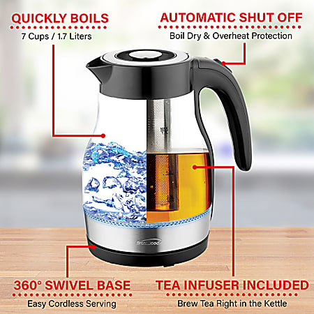 Best electric kettle with tea infuser store