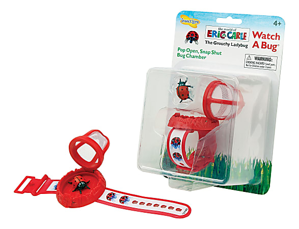 Insect Lore World of Eric Carle 2 Piece Watch A Bug Kit Red Pre K to ...