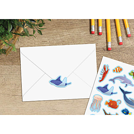 Teacher Created Resources Stickers 2 12 x 12 Ocean Animals 120 Stickers ...
