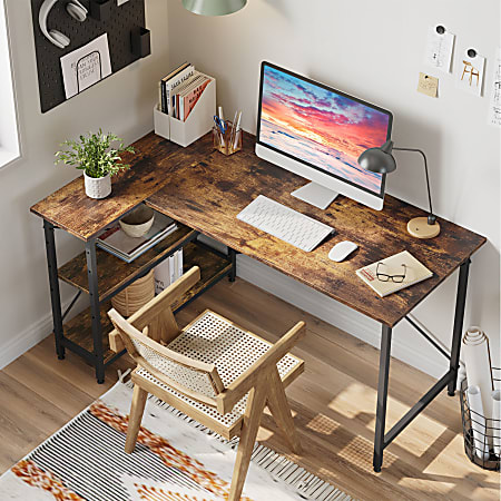 Small office desk l shaped store