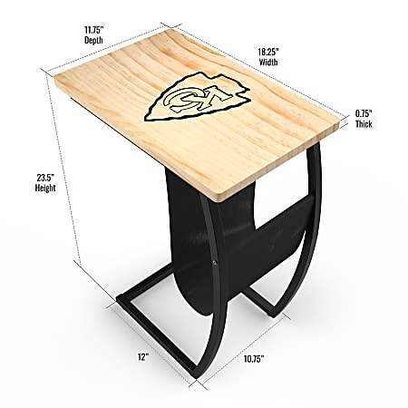 Imperial NFL Anywhere Table 23 12 H x 18 14 W x 11 34 D Kansas City ...
