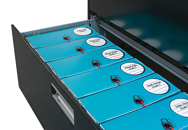 Boxa Brick Plus Organizer 12 H x 5 W x 9 D BlackBlueWhite Pack Of 12 ...