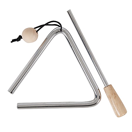 Westco Educational Products 4 Triangles Silver Pack Of 3 Triangles ...