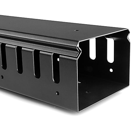 StarTech.com Vertical Cable Organizer with Finger Ducts Vertical Cable ...