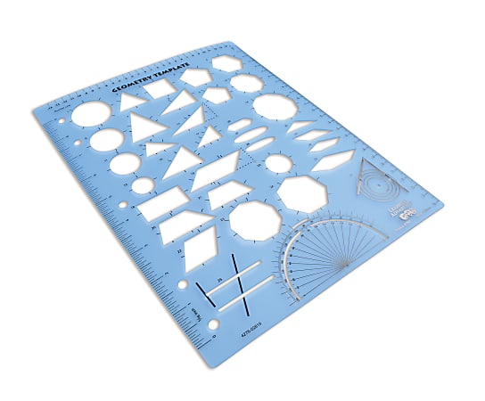 Learning Advantage Geometry Template - Office Depot