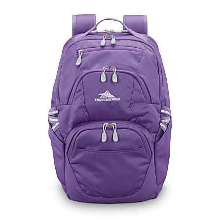 High Sierra Swoop Laptop Backpack With 17 Laptop Pocket Light Purple ...