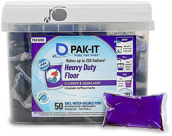 Big 3 Packaging PAK IT Neutral Floor Cleaner For Auto Scrubbers Ocean ...