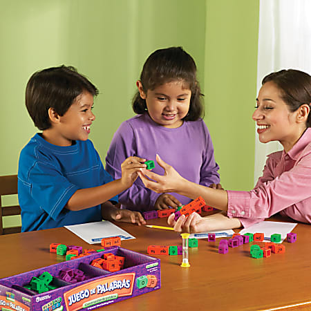 Learning Resources Juego de Palabras Spanish Reading Rods Word Game ...