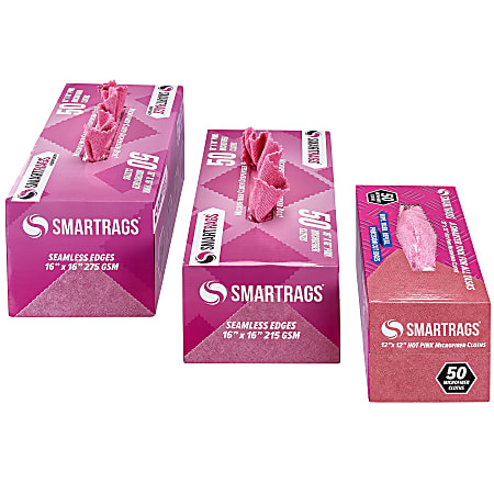 Hospeco SmartRags Disposable Microfiber Towels 35 Gram 215 GSM 16 x 16 ...