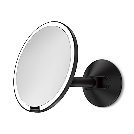 simplehuman Wall Mount Sensor Mirror 9 18 H x 13 1316 W x 3 18 D Matte ...