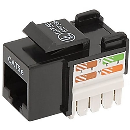 Belkin Cat.5e Keystone Jack RJ 45 110 punchdown - Office Depot