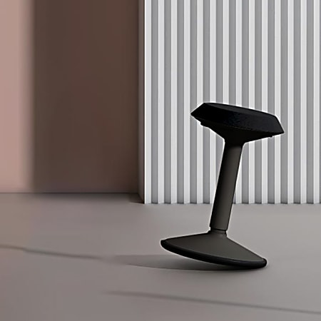 Kore Design Office Adjustable Wobble Stool Black KDOW5312BA - Office Depot