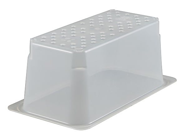 Cambro Translucent GN 13 Colander Pans 5 H x 6 1516 W x 12 34 D Pack Of ...
