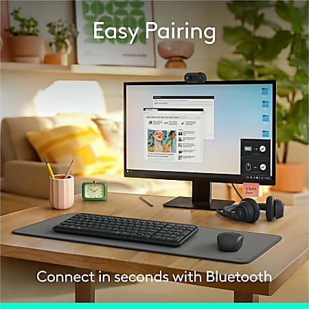 Logitech K250 Wireless Keyboard Graphit 920013442 - Office Depot