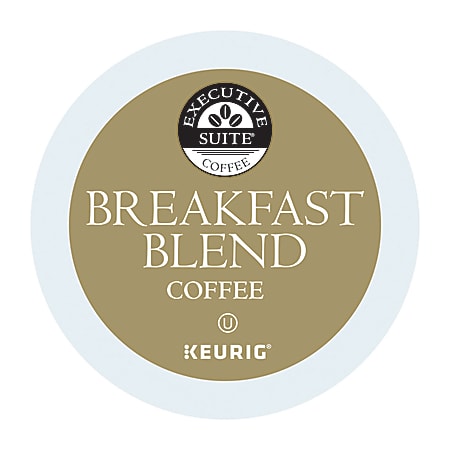 Executive Suite Coffee Single Serve Coffee K Cup Pods Breakfast Blend ...