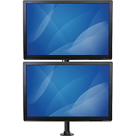 StarTech.com Desk Mount Dual Monitor Mount Vertical Steel Dual Monitor ...