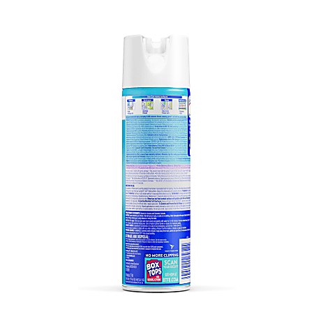 Lysol Crisp Linen Disinfectant Spray 19 fl oz 0.6 quart Crisp Linen ...
