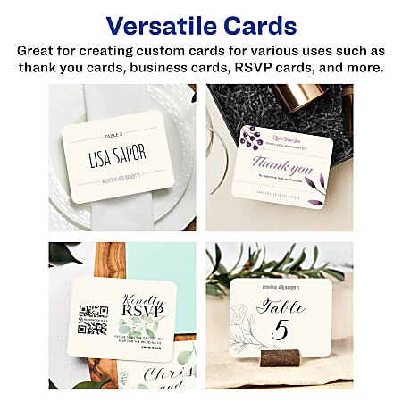 Avery Printable Postcards With Sure Feed Technology 95276 MIC10 ...