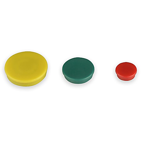 Officemate Heavy Duty Magnets Assorted Colors Pack Of 30 - Office Depot