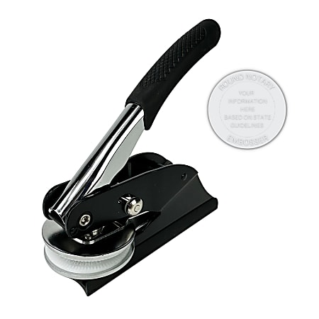 Custom Notary Public And CorporateProfessional Pocket Embosser Seal ...