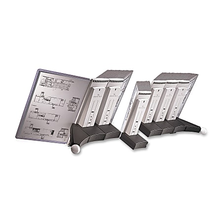 Sherpa Desk Reference System Gray - Office Depot