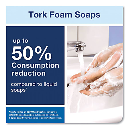 Tork Extra Mild Foam Soap Refill Unscented 1 L 6Carton - Office Depot