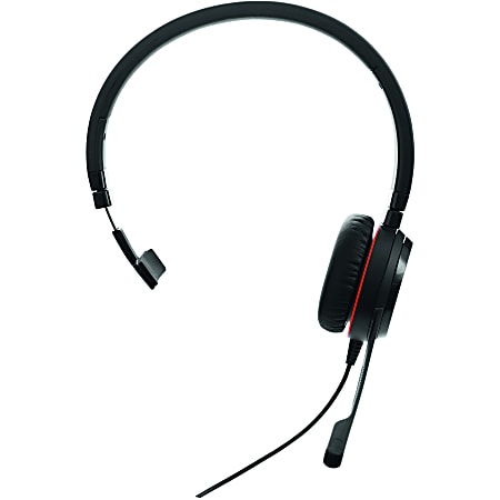 Jabra EVOLVE 30 II MS Mono Headset Mono Mini phone 3.5mm Wired Over the ...