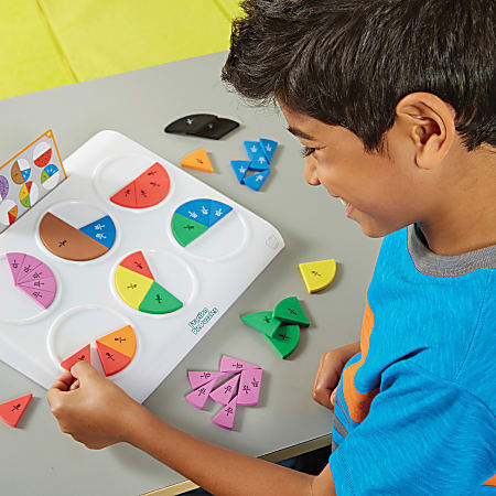 Educational Insights Fraction Pie Puzzles - Office Depot