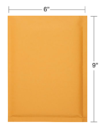 Office Depot Brand Self Sealing Bubble Mailers Size 0 6 x 9 Pack Of 12 ...