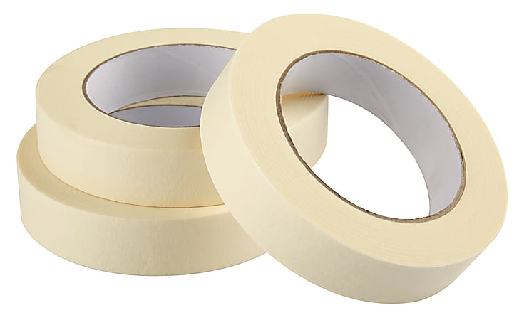 Office Depot Brand General Purpose Masking Tape 0.94 x 60 Yd. Pack Of 3 ...