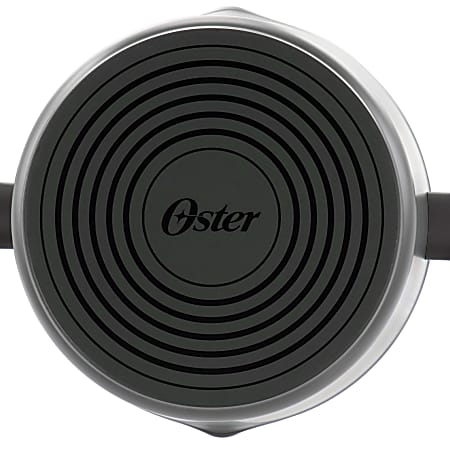 Oster Kingsway 5.5 Quart Aluminum Nonstick Dutch Oven With Lid Black ...