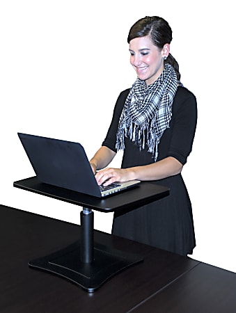 Victor High Rise Collection Height Adjustable Wood Laptop Desk Riser 15 ...