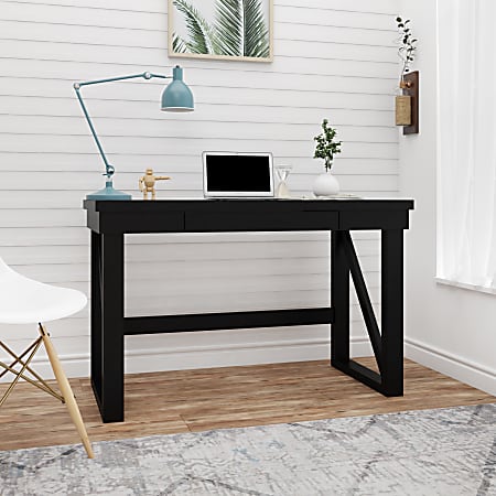 Ameriwood Home Crestwood 48 W Computer Desk Black - Office Depot