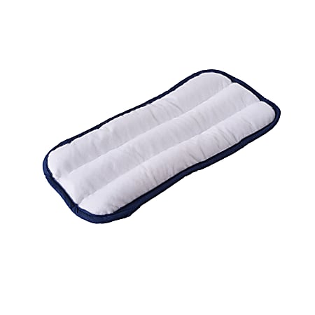 HealthSmart TheraBeads Moist Heat Microwavable Heating Pad 5 x 12 White ...