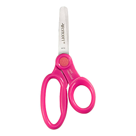 Westcott Anti Microbial Kids Scissors 5 Blunt Assorted Colors - Office ...