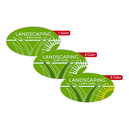 Custom Printed Outdoor Weatherproof 1 2 Or 3 Color Labels And Stickers ...