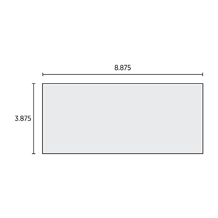 Custom 9 Full Color Standard Business Envelopes 3 78 x 8 78 White Wove ...