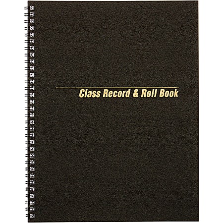 Rediform Class Record Roll Book 40 Sheets Wire Bound 8.50 x 11 Sheet ...