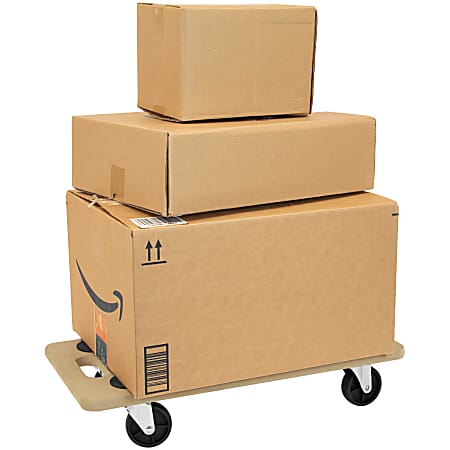 Mount It MI 927 Wood Platform Dollies 23 W x 11 12 L x 4 14 H Brown Set ...