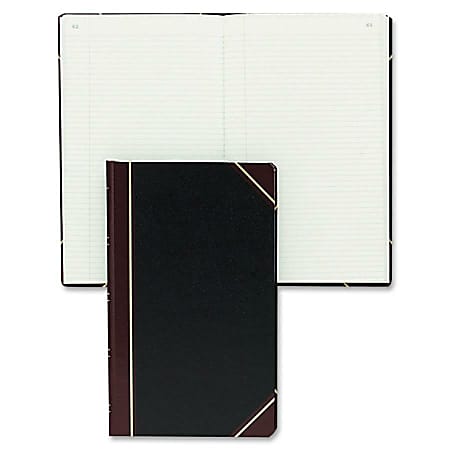 Rediform Texhide Cover Record Books with Margin 300 Sheets Thread Sewn ...