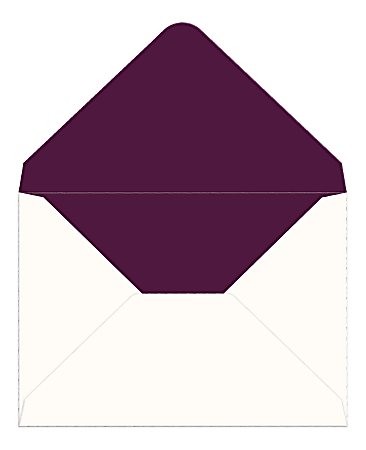 Lady Jayne Professional Thank You Cards With Envelopes 3 12 x 5 Purple ...