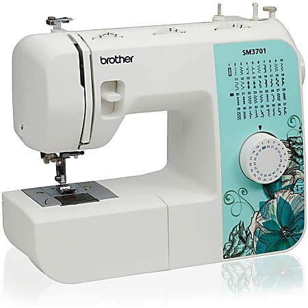 Brother SM3701 Electric Sewing Machine 37 Built In Stitches Automatic ...