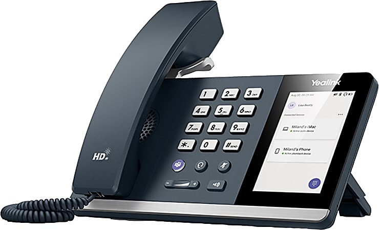 Yealink MP50 USB VoIP Phone Black - Office Depot