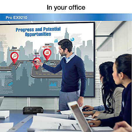 Epson Pro EX9210 WUXGA 3LCD Projector V11H841020 - Office Depot