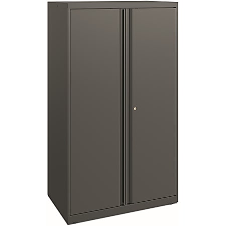 HON Flagship Metal Modular Storage Cabinet 52 H Charcoal - Office Depot