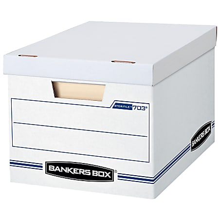 Bankers Box StorFile Standard Duty Storage Boxes LetterLegal Size 15 x ...