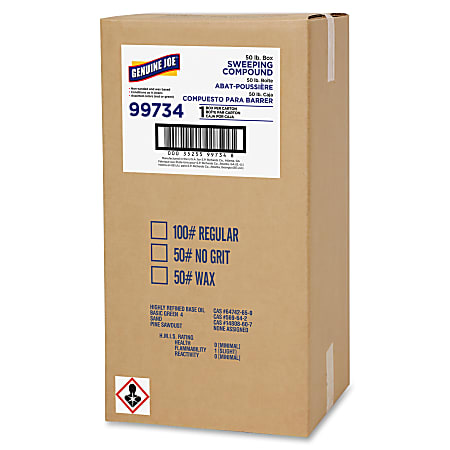 Genuine Joe Green Sweep Sweeping Compound Wax 1 Box Dark Green - Office ...