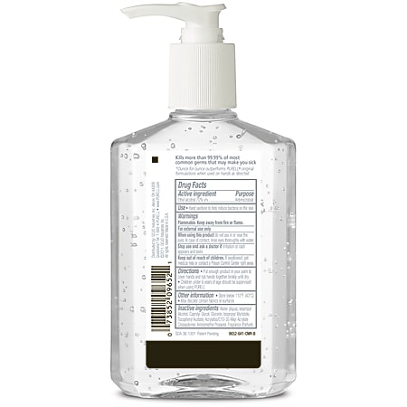 Purell Instant Hand Sanitizer Pump 8 Oz - Office Depot
