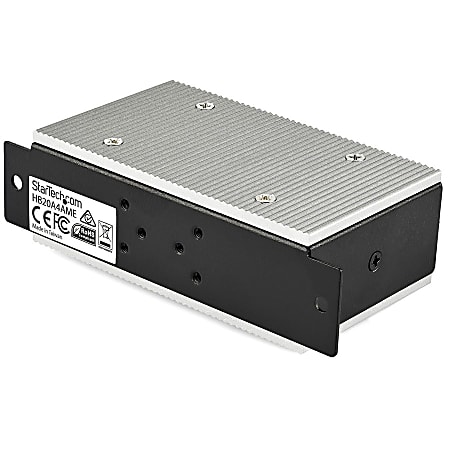 StarTech.com 4 Port Industrial USB Hub USB 2.0 15kV ESD Protection ...