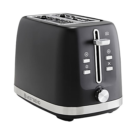 West Bend 2 Slice Toaster Black TTWB2SBK13 - ODP Business Solutions